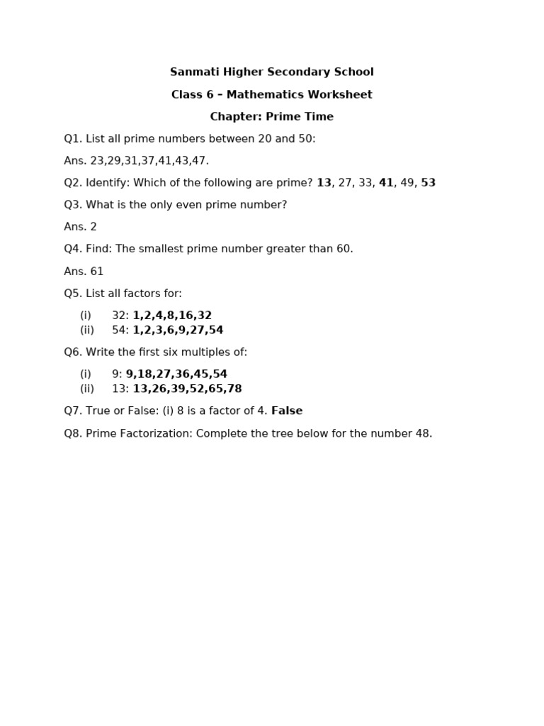 Prime Time | PDF