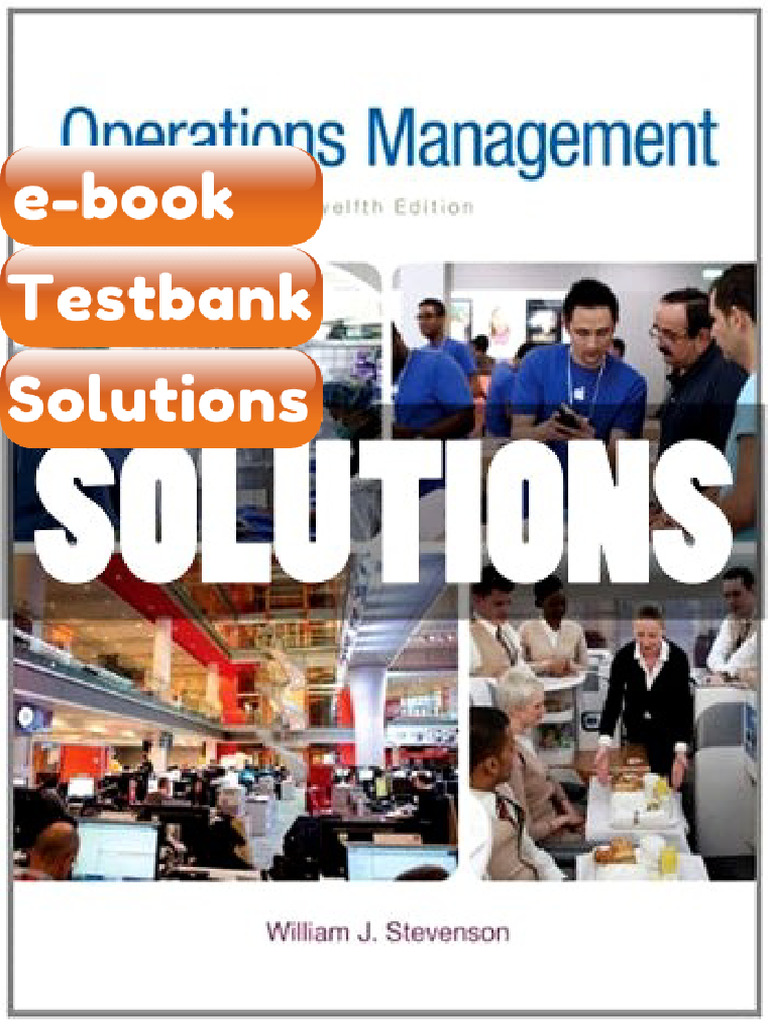 Testbank Operations Management 12th Ed Stevenson Fast Download | PDF ...