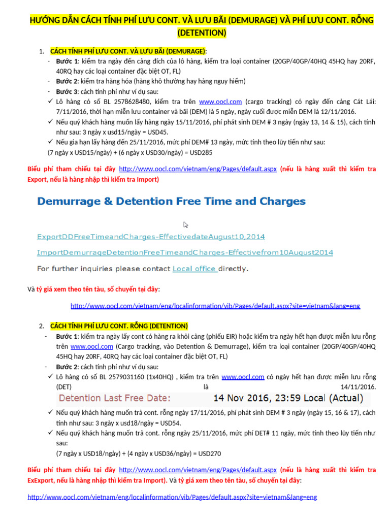 Huong Dan Cach Tinh Phi Dem-Det | PDF