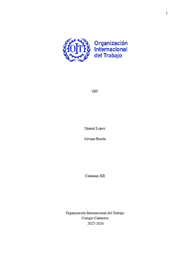 Guía Oit Calamun Xii Edición | PDF | Sustentabilidad | Organización ...