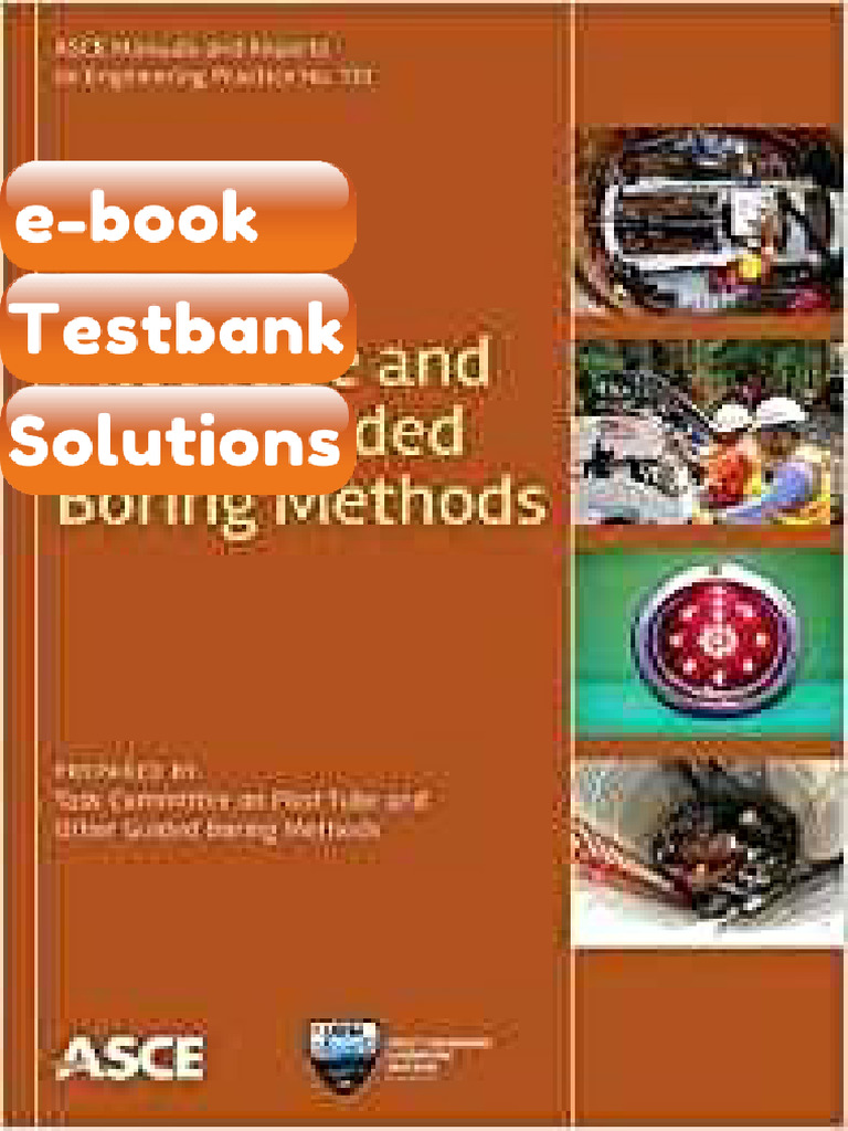 Pilot Tube and Other Guided Boring Methods by Task Committee on Pilot ...