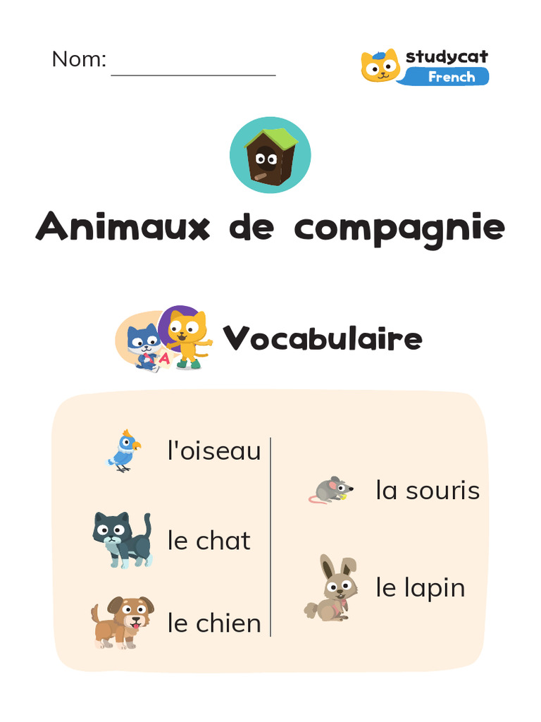 FF Studypack Animals Pets | PDF