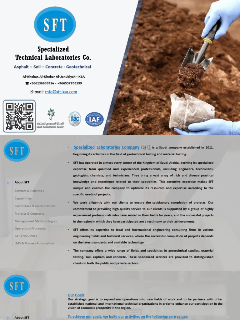 Specialized Technical Laboratories Co.: Asphalt Soil Concrete ...