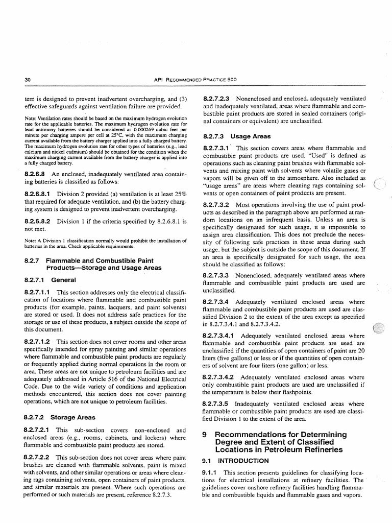 Api RP 500 2 | PDF