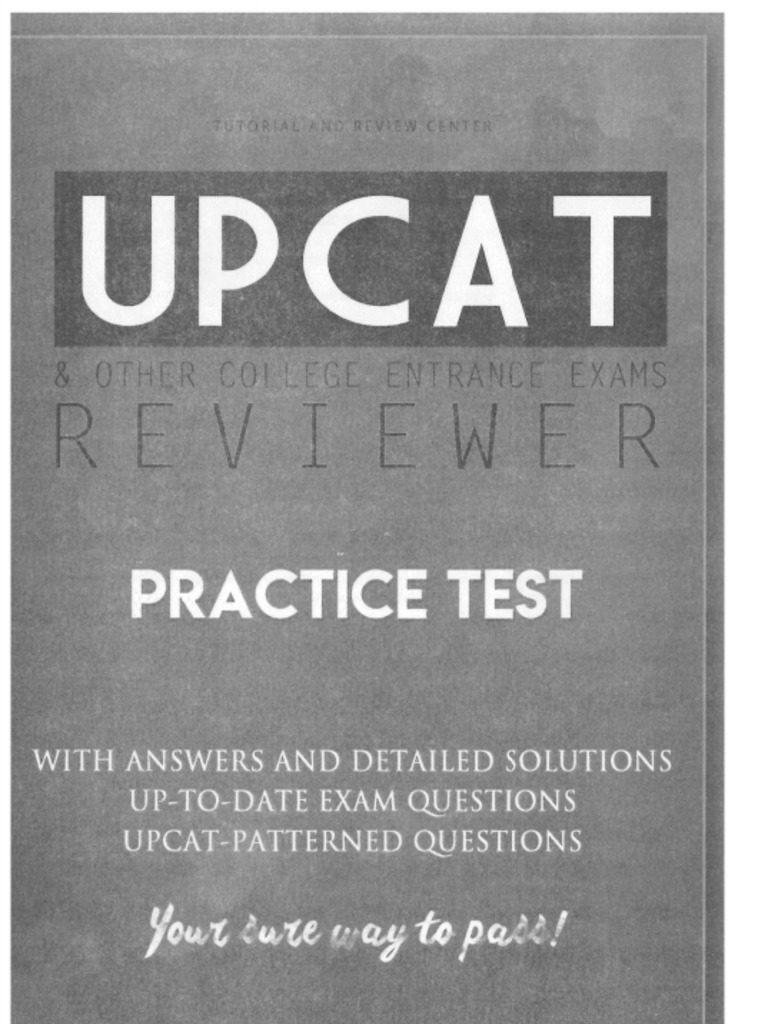 Upcat Reviewer p1 | PDF