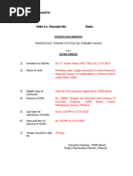 Sample Tender Document Template | PDF | Specification (Technical ...