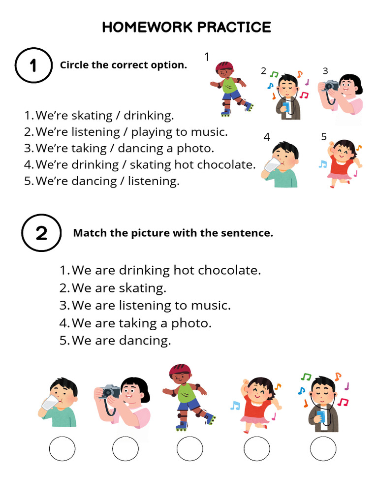 Homework Lesson 1 UNIT 5 | PDF