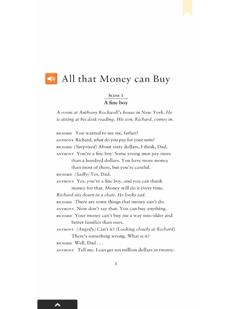One Thousand Dollars and Other Plays | PDF