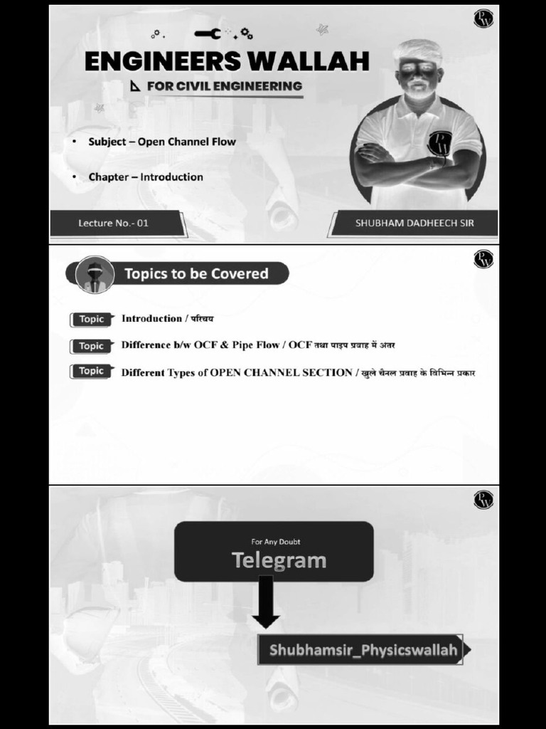 SSC JE OFC (Open Channel Flow) | PDF