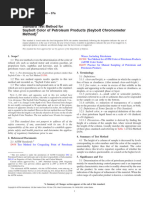 ASTM D6045 Color Test Method | PDF | Color