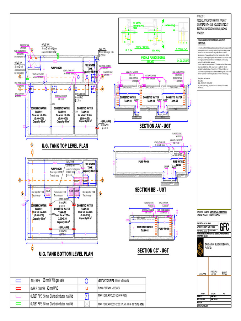 For Ug Tank Details Update_02!06!2025-Model 05 (1) | PDF | Mechanical ...