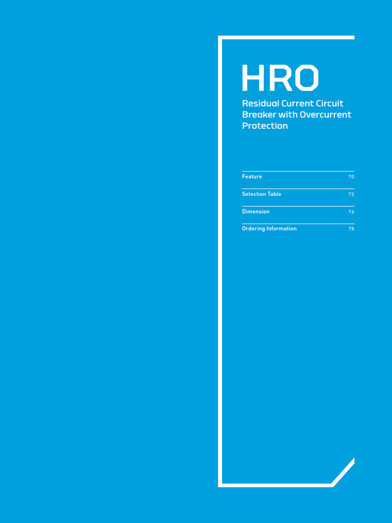 RCBO | PDF | Power Engineering | Manufactured Goods