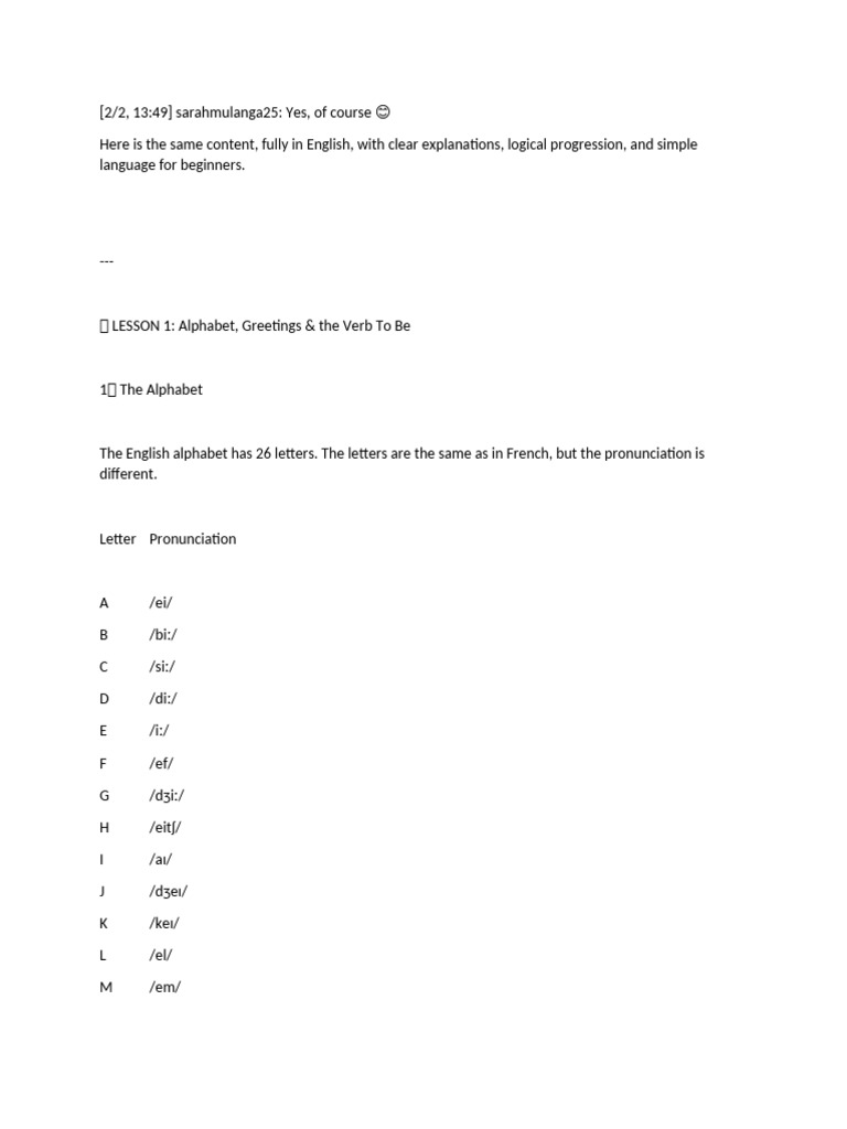 English Handout | PDF | English Language | Quiz