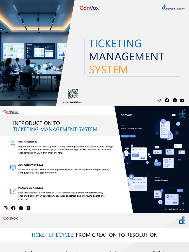 Ticketing Management System | PDF | Interactive Voice Response | Cyberspace