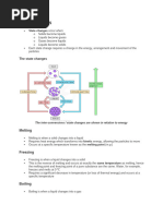 Understanding States of Matter Changes | PDF | Liquids | Gases