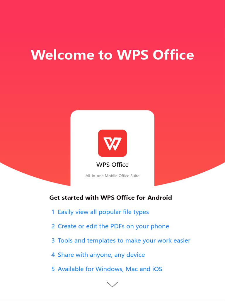 Get Started With WPS Office For Android | PDF | Microsoft Excel ...