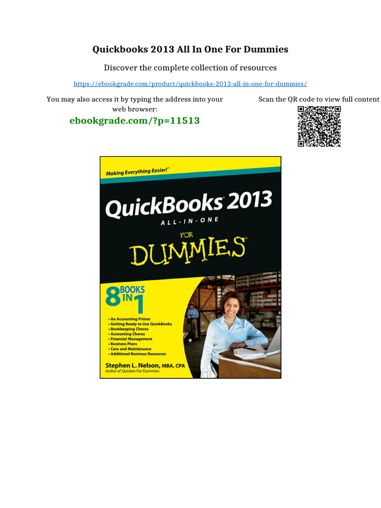 Quickbooks 2022 All In One For Dummies