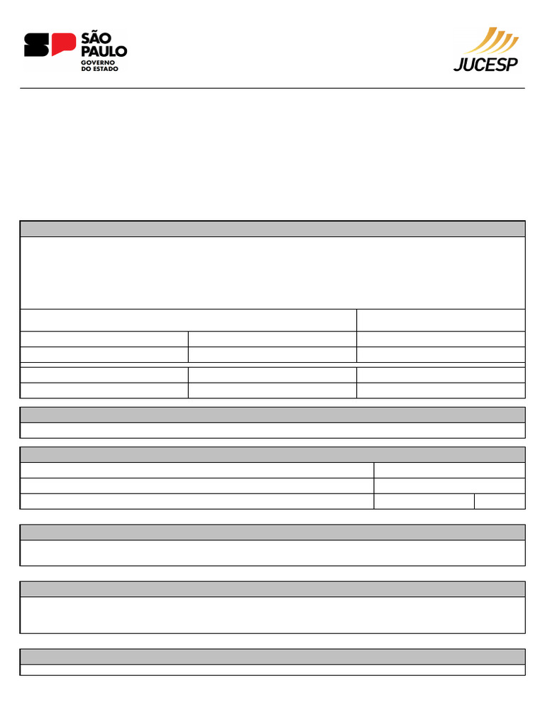 Ficha Cadastral Atualizada Do NIRE - 35228013720 | PDF | Brasil