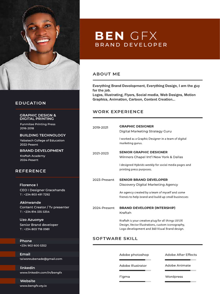 Ben GFX Resume | PDF