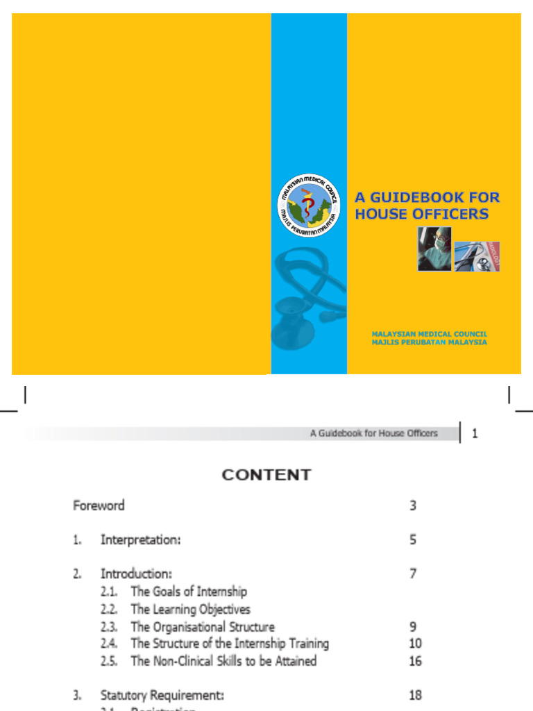 A Guidebook For House Officers | PDF | Health Care | Medicine