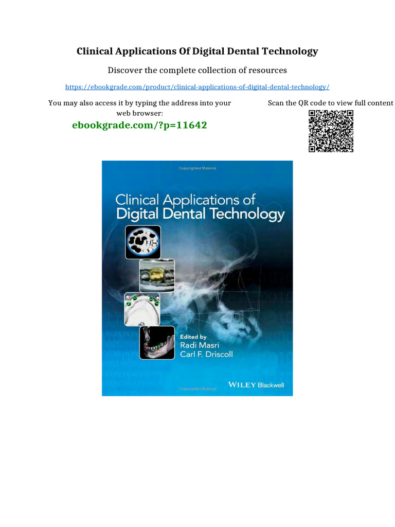 Clinical Applications of Digital Dental Technology all chapters ...