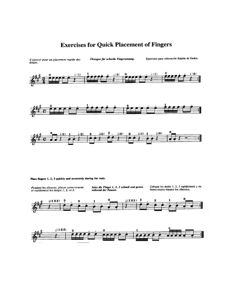 Suzuki Violin Method - Vol 01 | PDF