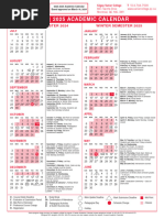 Vanier College Academic Calendar 2025-26 | PDF | Academic Term ...
