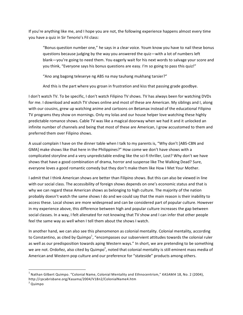 Colonial Mentality | Download Free PDF | Colonialism