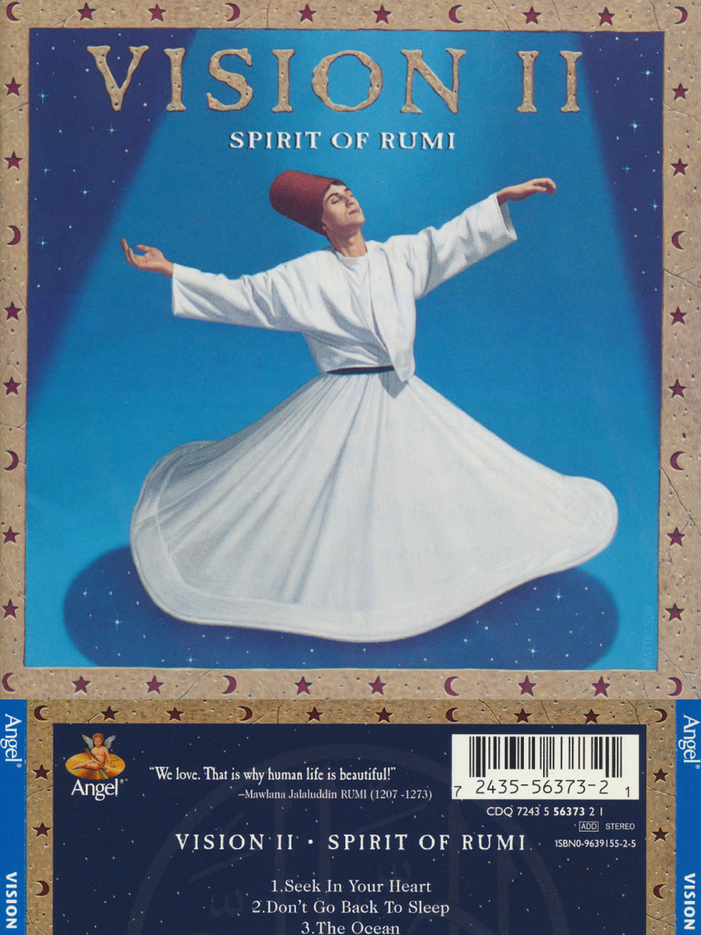 CD Spirit of Rumi Vision II | PDF | Rumi | Sufism