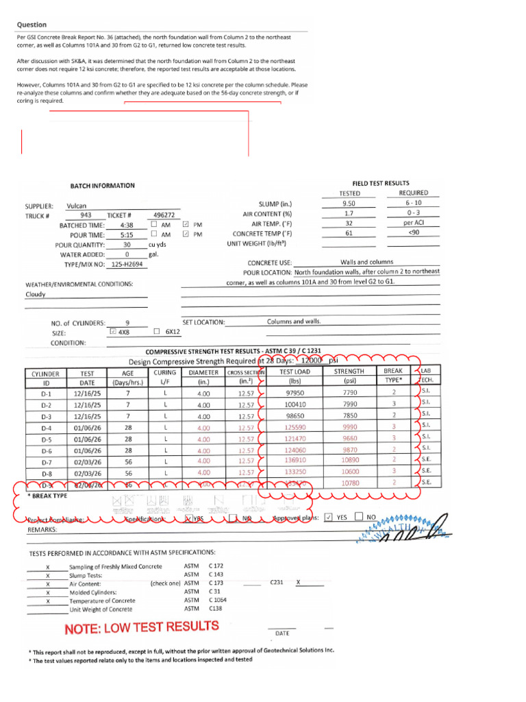 Low Test Report | PDF