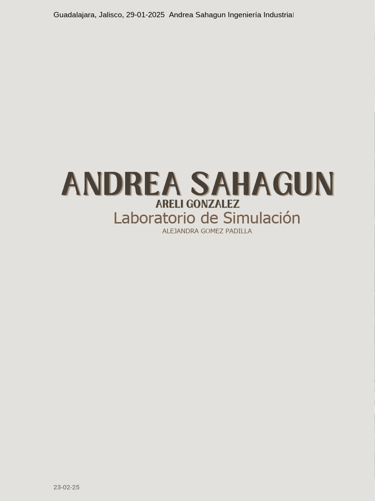 Practice 06 Andrea Sahagun Gonzalez | PDF | Computing | Information Science