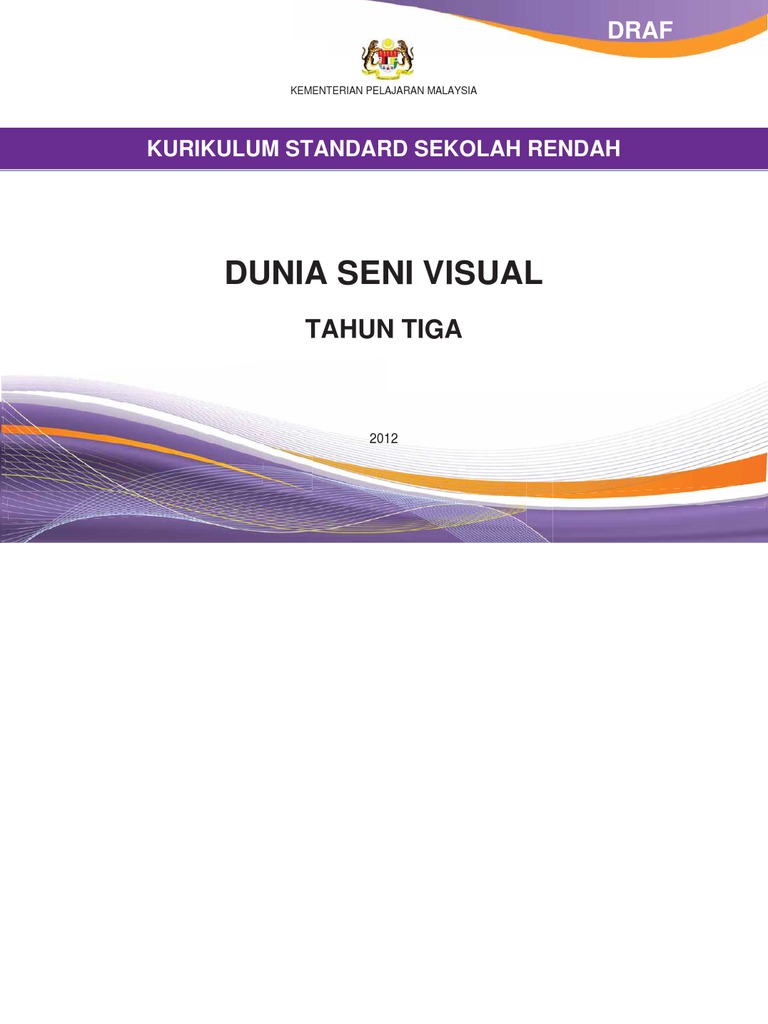 Dokumen Standard Dunia Seni Visual Tahun 3 | PDF