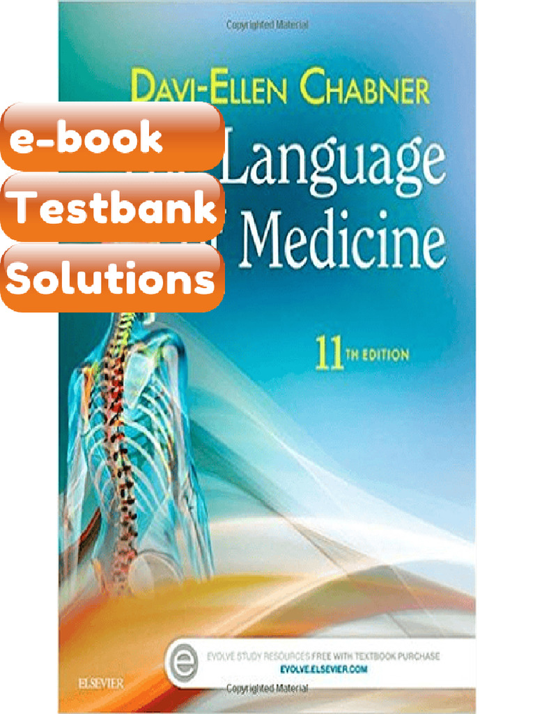 Testbank The Language of Medicine 11Th Edition by DaviEllen Chabner A ...