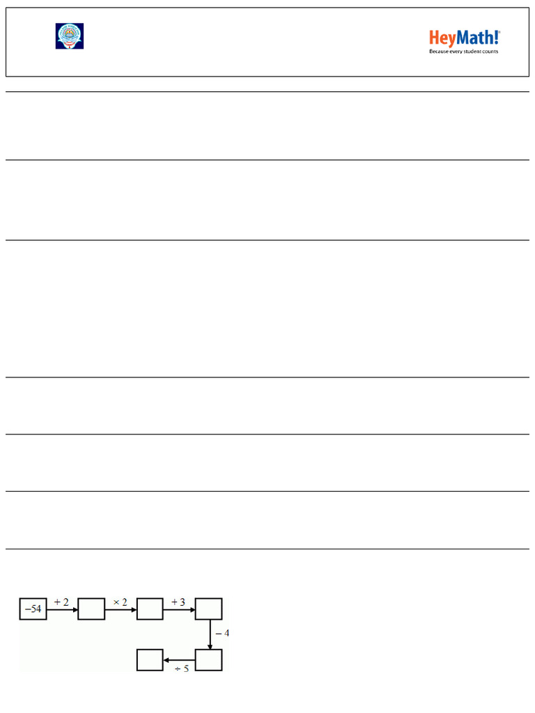Integers and Algebraic Express | PDF | Mathematical Analysis ...