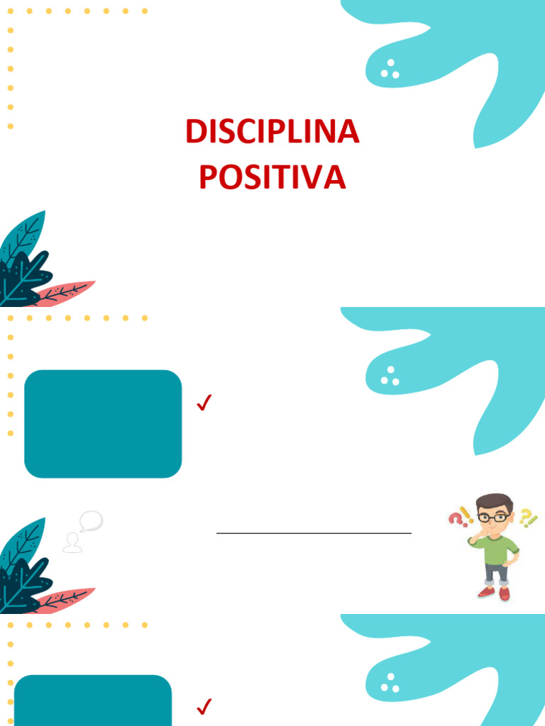 DISCIPLINA-POSITIVA | PDF | Aprendizaje | Comportamiento