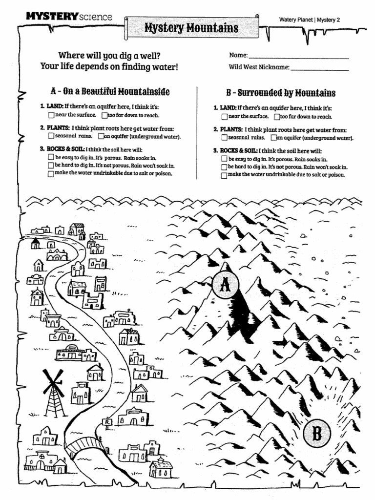 Suzanne Hedrick - Mysterysciencewateryplanetlesson2 | PDF