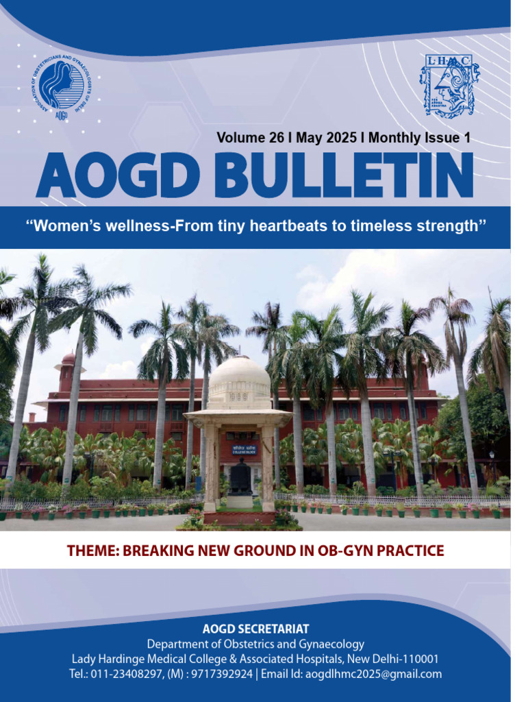 AOGD Bulletin May 2025 | PDF | In Vitro Fertilisation | Gynaecology