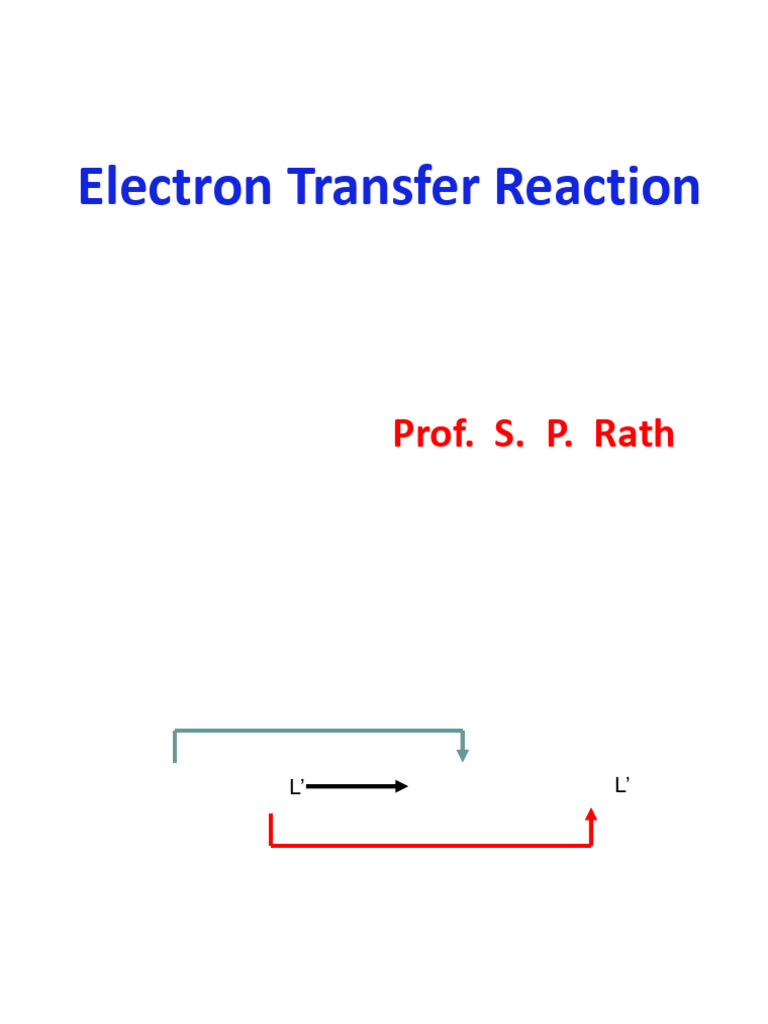 Electron Transfer Reaction | PDF | Electron Transfer | Atoms