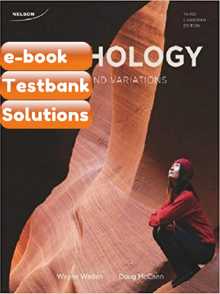 Testbank Psychology Themes and Variations 3rd Canadian by Dr Wayne ...