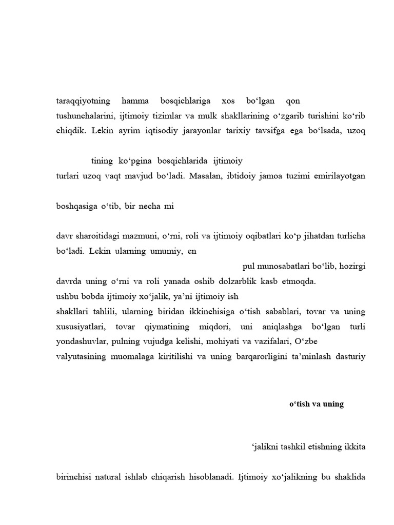 Shodmonov SH Iqtisodiyot Nazariyasi Darslik T Iqtisodiyot 2021 1 | PDF