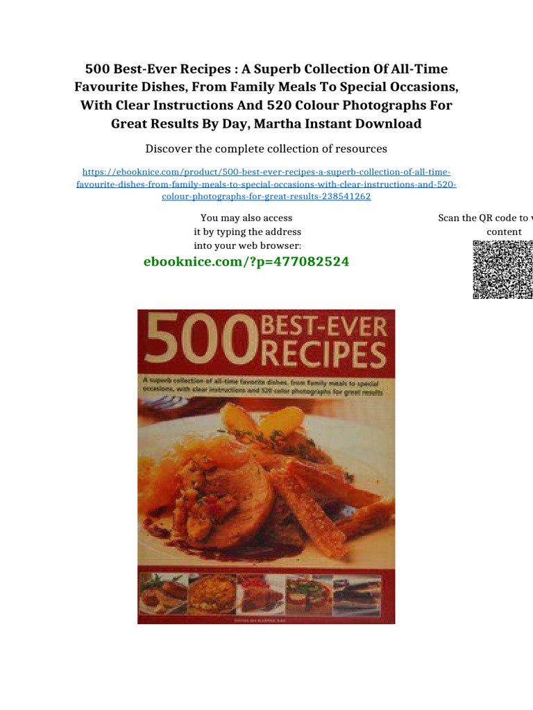 500 best-ever recipes : a superb collection of all-time favourite ...