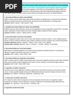 Understanding the Normalised Difference Wetness Index | PDF | Infrared ...