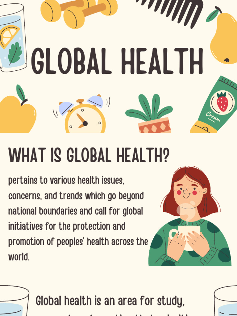 Let's Learn About Healthy Habits Educational Presentation in Yellow and ...
