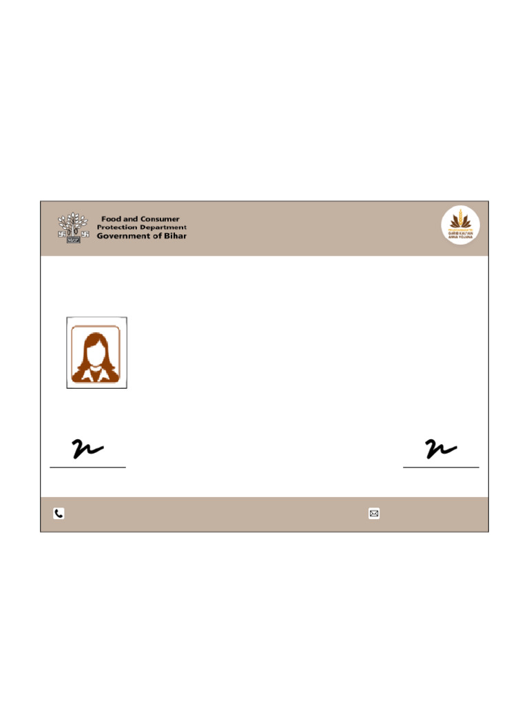 Ration Card | PDF