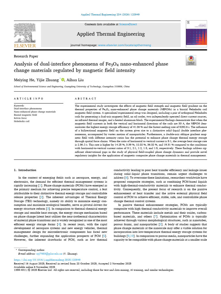 Analysis of-dual-interface-phenomena of Fe3O4 nano | PDF | Nanoparticle ...