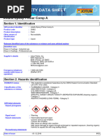 EPOFIX Resin Safety Data Sheet | PDF | Toxicity | Dangerous Goods