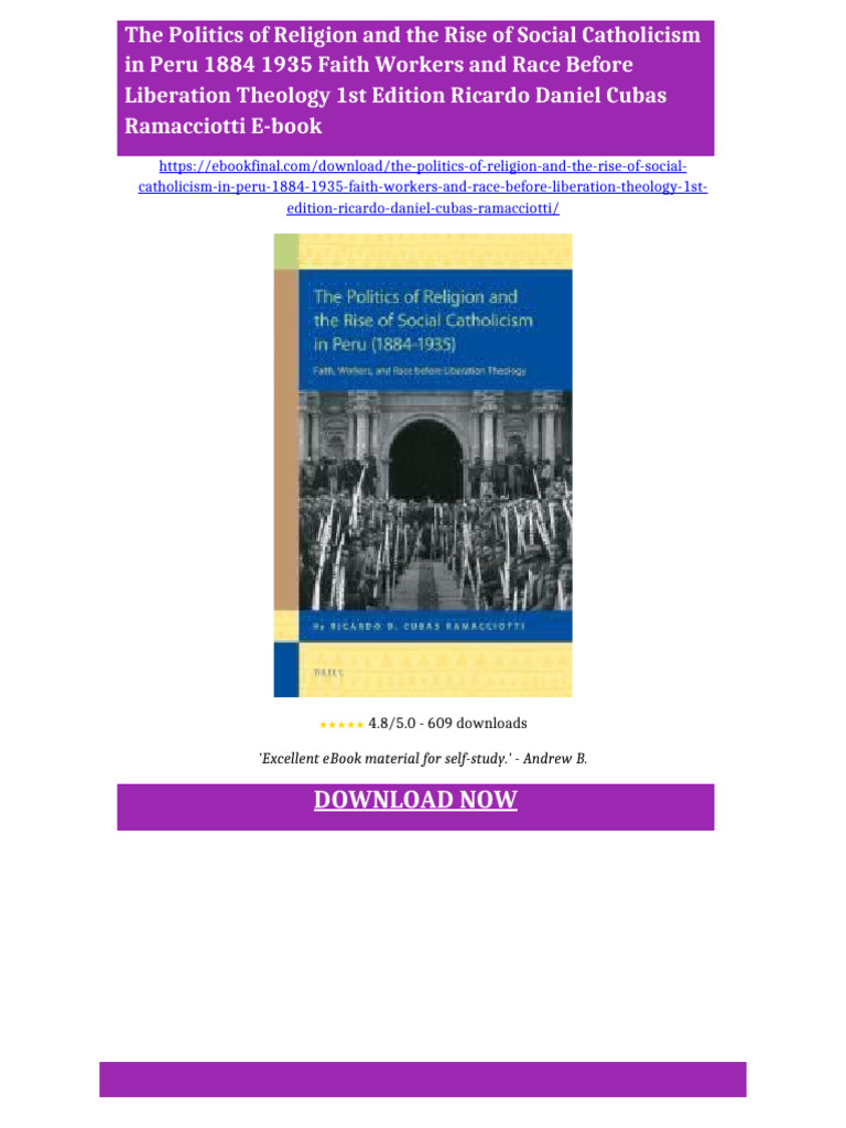 The Politics of Religion and the Rise of Social Catholicism in Peru ...