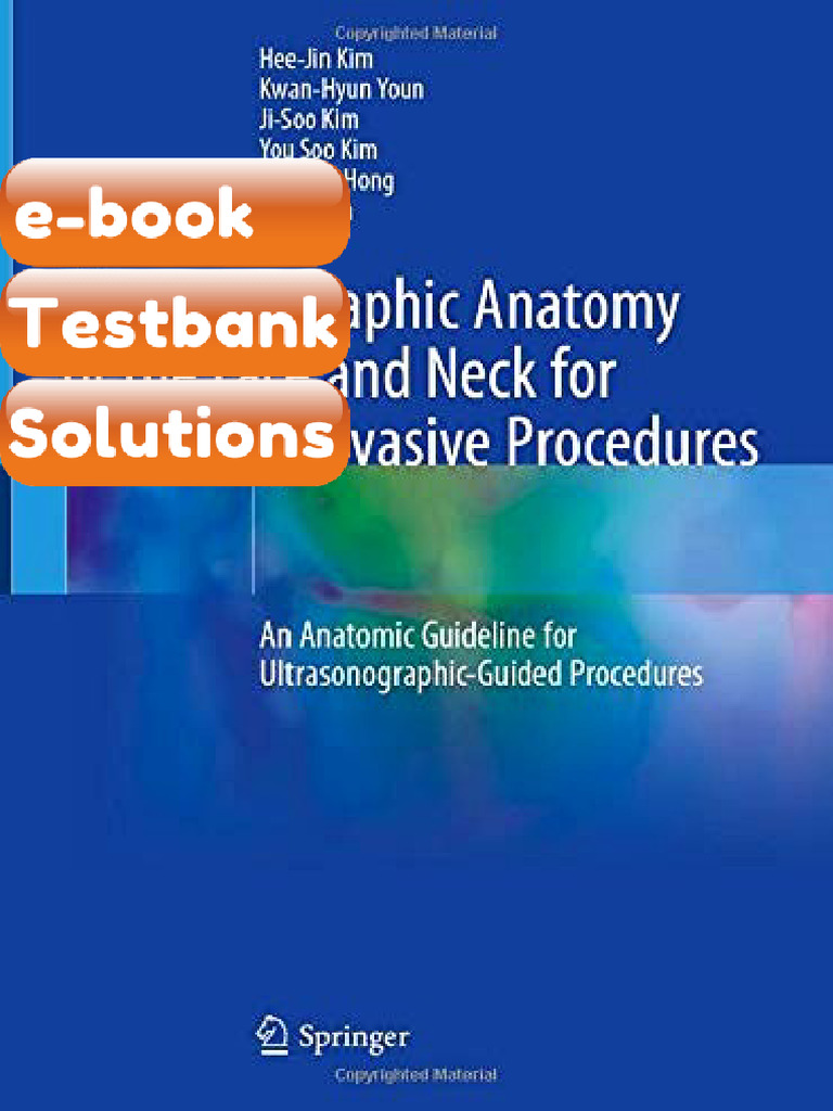 Testbank Ultrasonographic Anatomy of the Face and Neck for Minimally ...