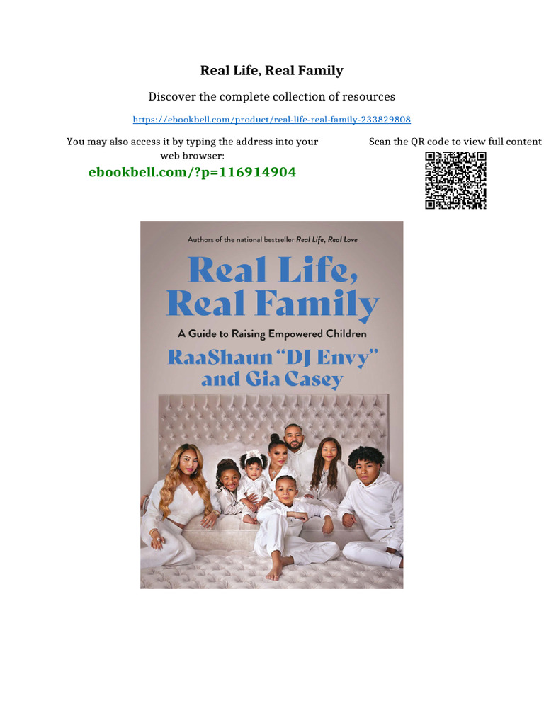 Real Life, Real Family Full Chapters Instanly | PDF | Mentorship | Property