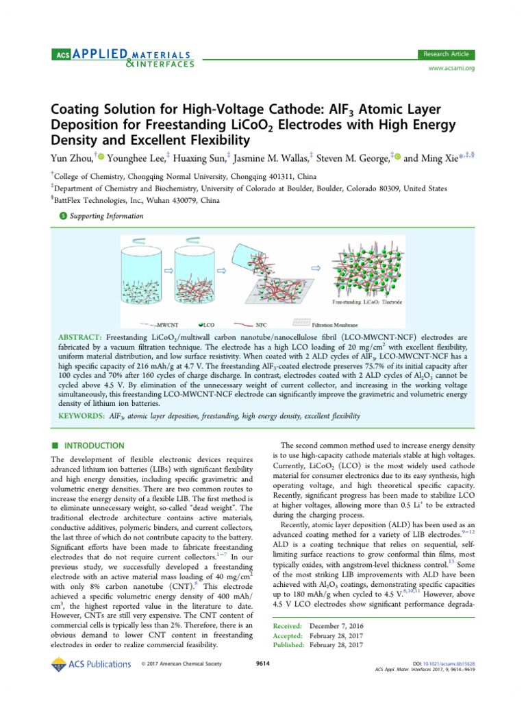 Coating Solution For High Voltage Cathode Alf3 Atomic Layer Deposition ...